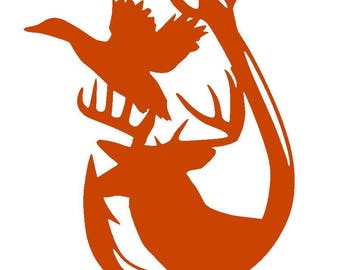 Duck hunting decal | Etsy