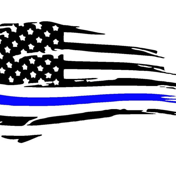 Thin Blue Line - Etsy