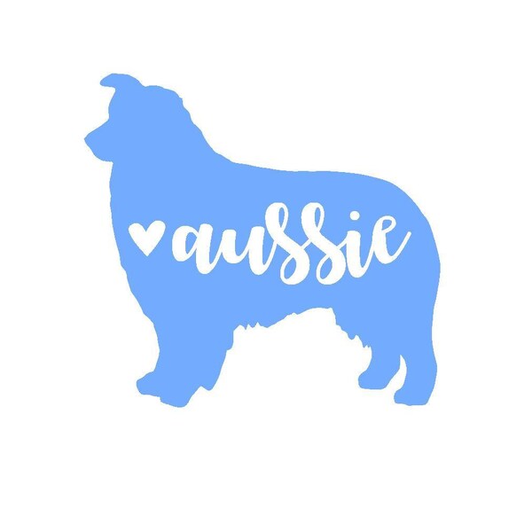Australian Shepherd Window Decal - Etsy
