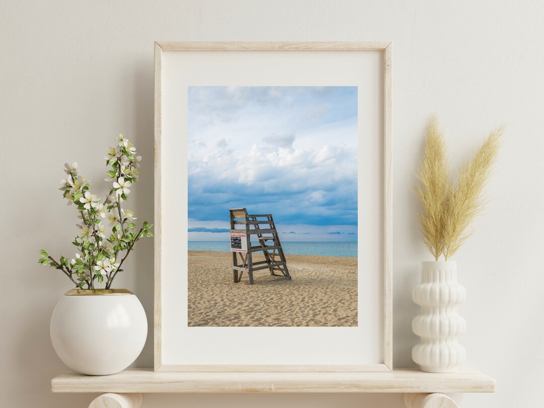 Lifeguard Stand in Kill Devil Hills NC 5936 , Outer Banks Art, Beach ...