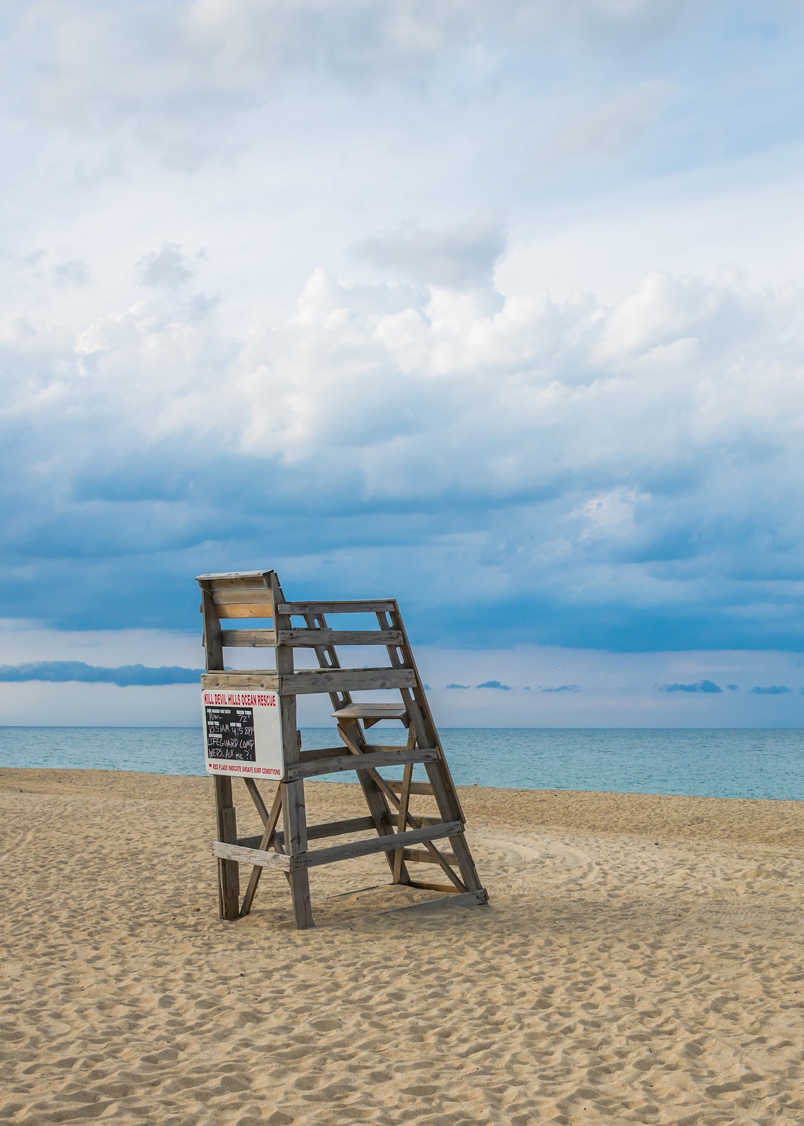 Lifeguard Stand in Kill Devil Hills NC 5936 , Outer Banks Art, Beach ...