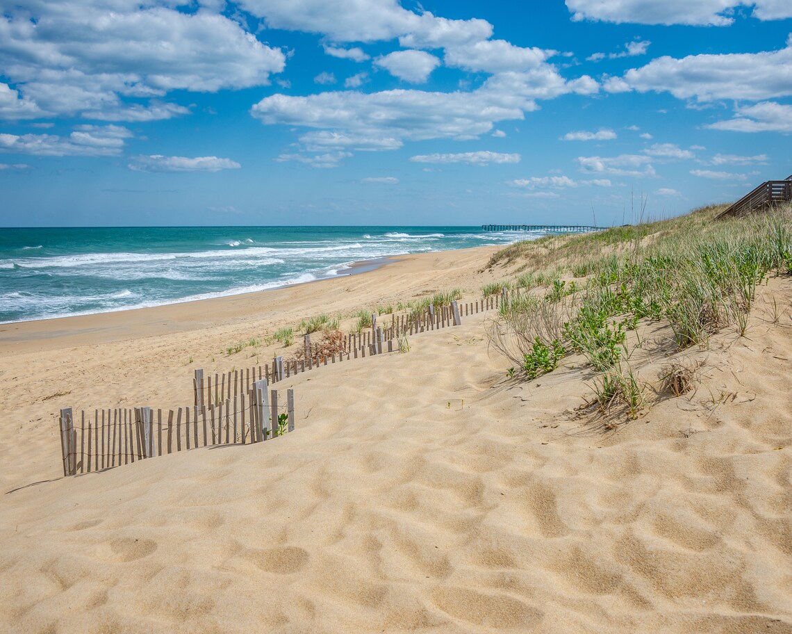 Classic Outer Banks 0238, Nags Head, Outer Banks Art, Beach Art, Outer ...
