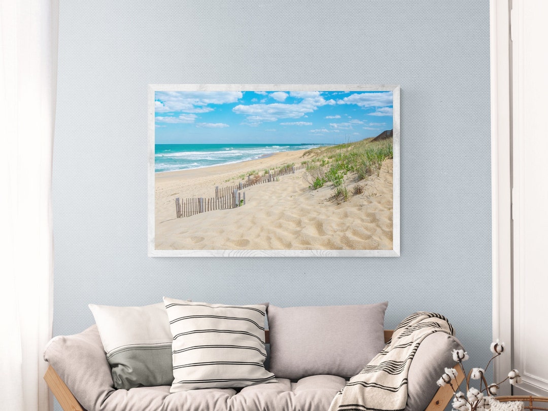 Outer Banks Beach Scene 0238 Photo Art Unmatted Print, Outer Banks ...