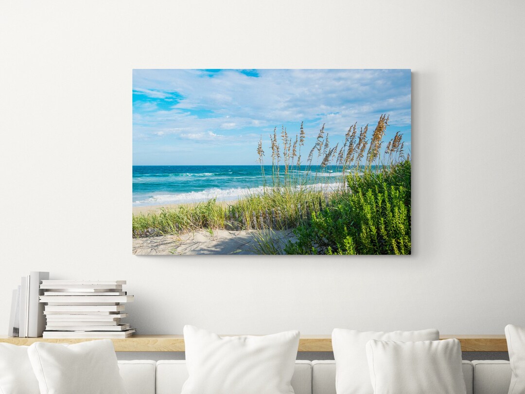 Classic OBX 3058 Photo Art on Canvas, Outer Banks Photography, Coastal ...