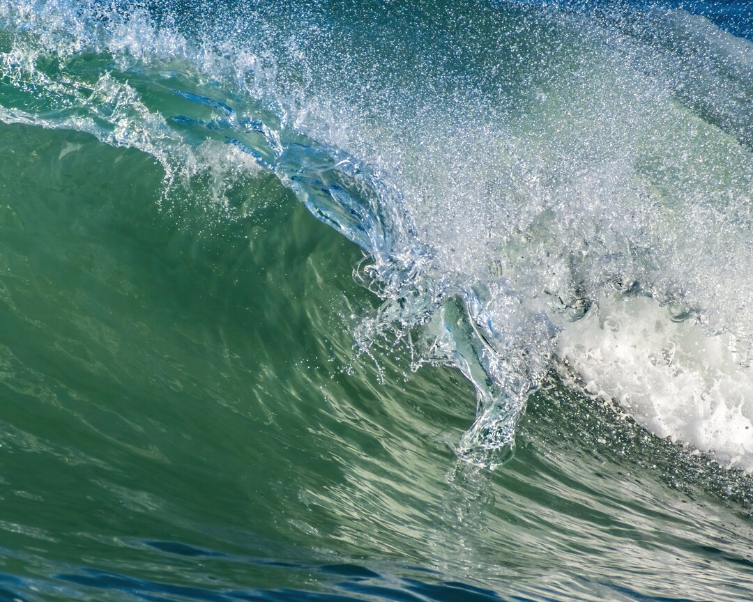 Elegant Wave Curl 6349, Outer Banks Art, OBX Photography, OBX Wave ...