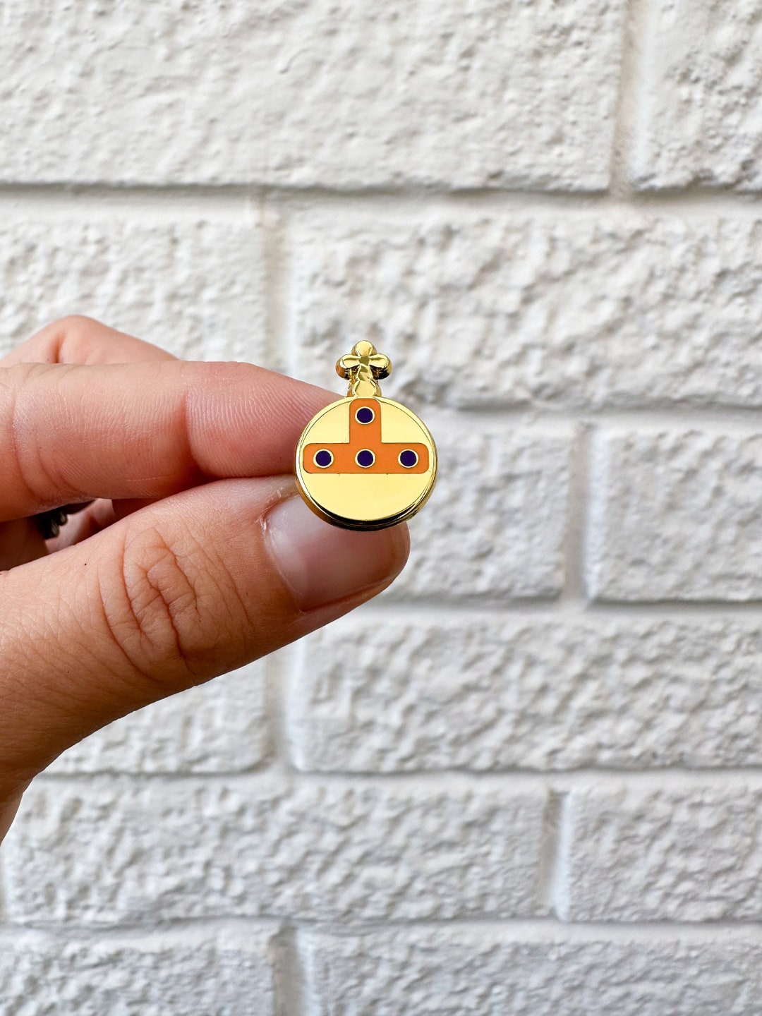 Mini Orb Royal Enamel Lapel Pin Badge - Coronation - King Charles III ...