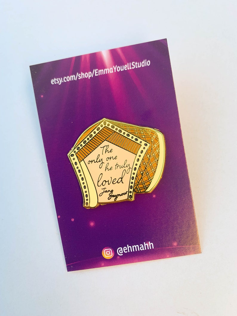 Jane Seymour SIX the Musical Enamel Lapel Pin Badge - "the Only One He ...