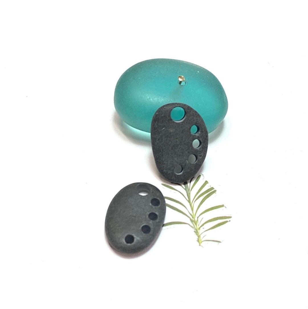 Hand Carved Beach Pebble Components - Etsy