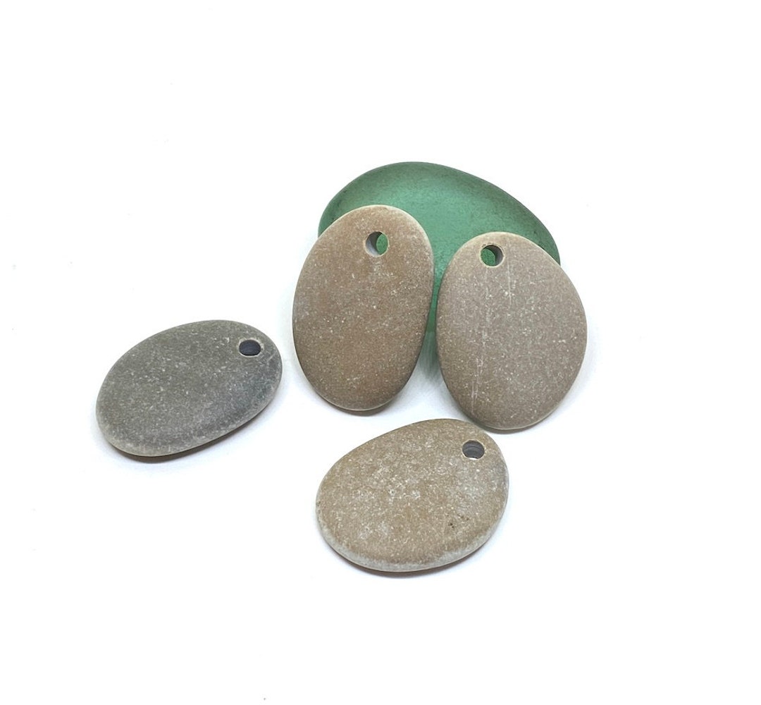 Beach Pebble Pendants - Etsy