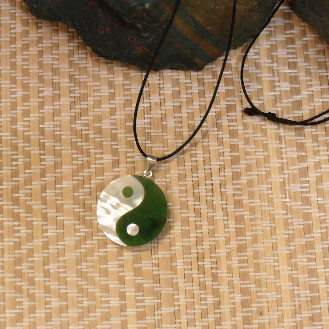 A Special Jade Yin Yang Pendant - Etsy