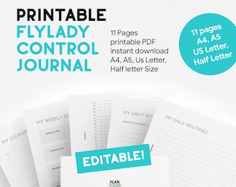 Flylady Control Journal - Etsy