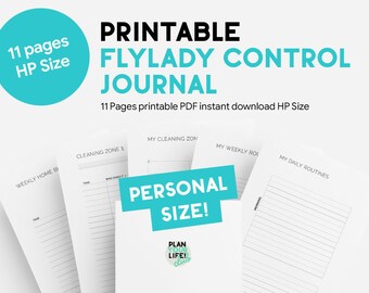 Flylady Control Journal - Etsy