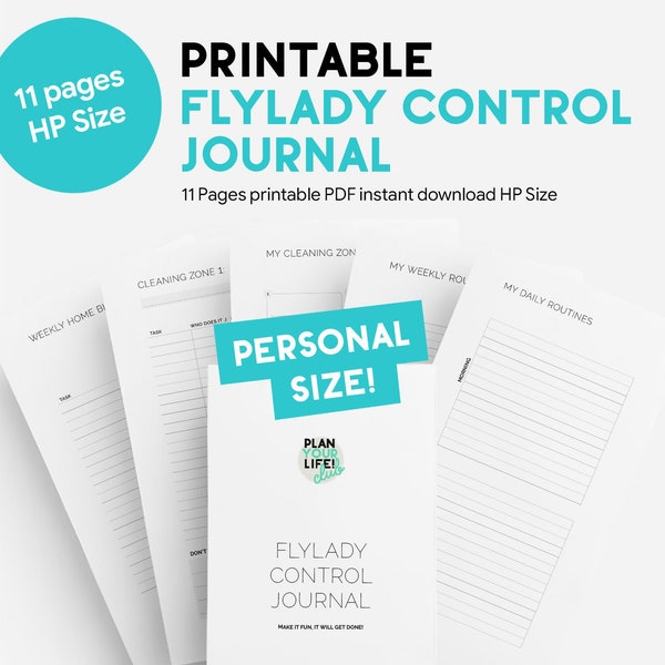 Flylady Control Journal - Etsy
