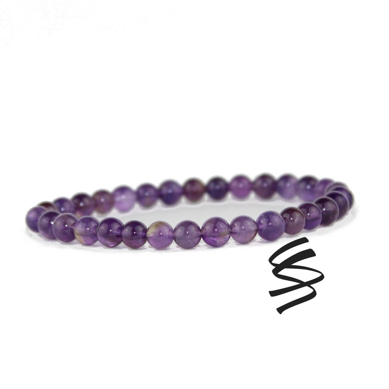 Amethyst Bracelet February Birthstone Amethyst Jewelry | Etsy