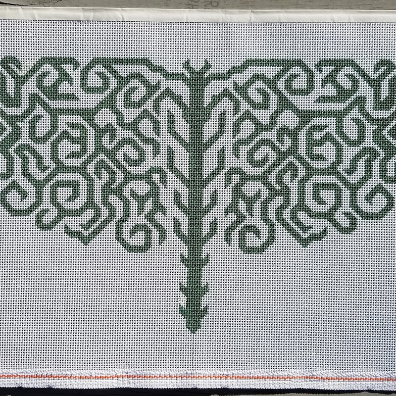 Geometric Needlepoint - Etsy