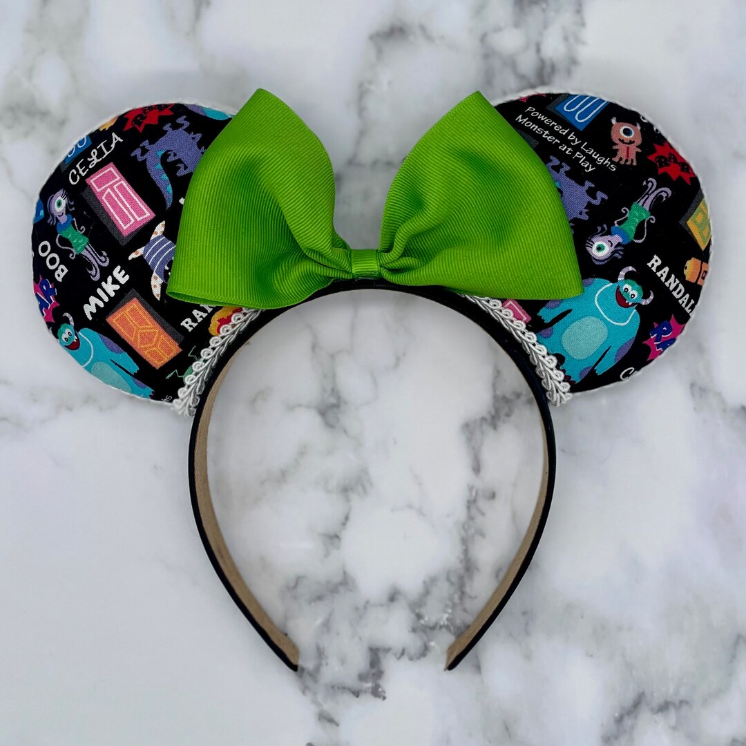 Disney Pixar Monster INC. Inspired Minnie Mouse Ears - Etsy