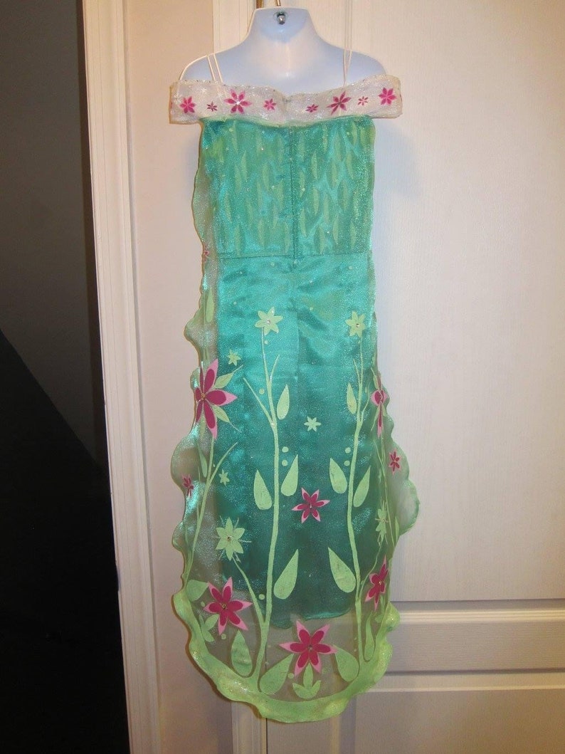 Frozen Fever Elsa Dress Etsy