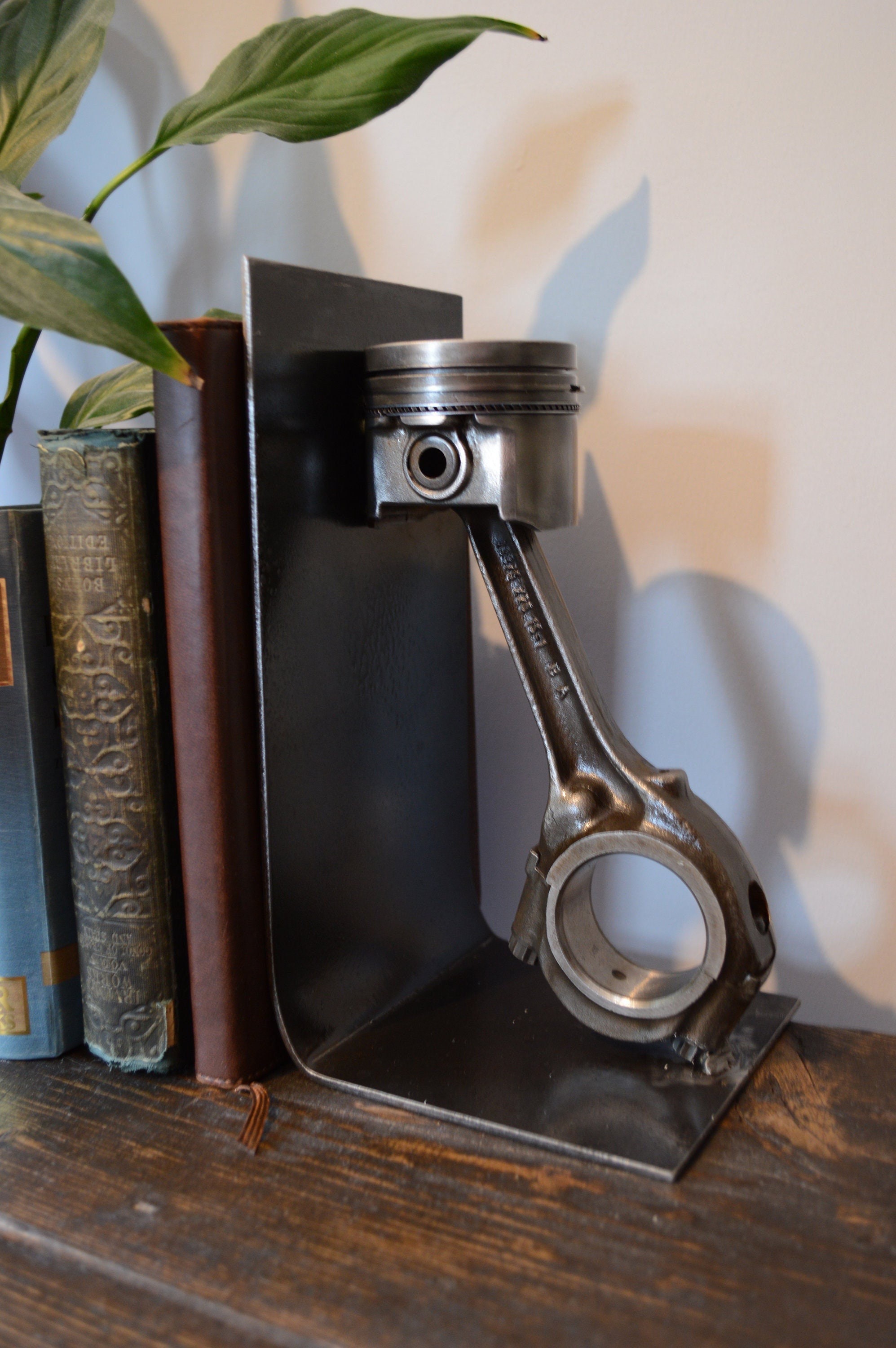 Industrial Engine Con Rod Book Ends, Vintage, Piston, Engine, Farmhouse ...