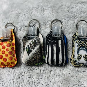 Germ-x Holder/germ-x Keychain/key Fob Sanitizer/sanitizer Wristlet ...