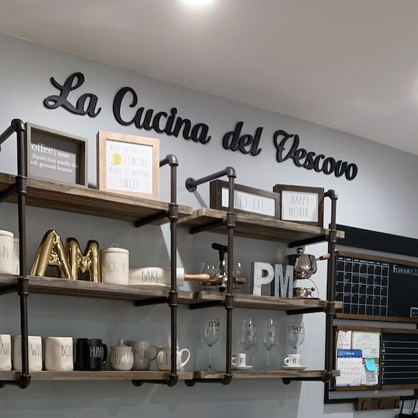 Kitchen Letters - Etsy