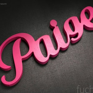 Custom Name Signs Freestanding Name Sign 55 Tall | Etsy