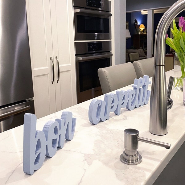 Kitchen Letters - Etsy