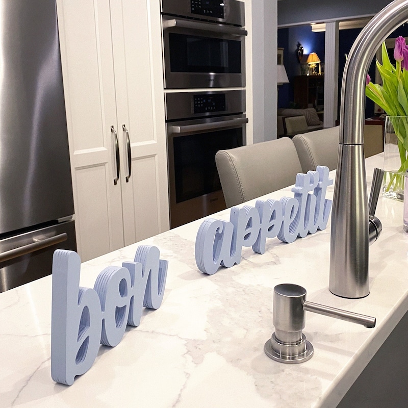 Kitchen Letters - Etsy