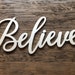 Believe Sign // Believe Wood Sign // Believe Sign for a Wall - Etsy