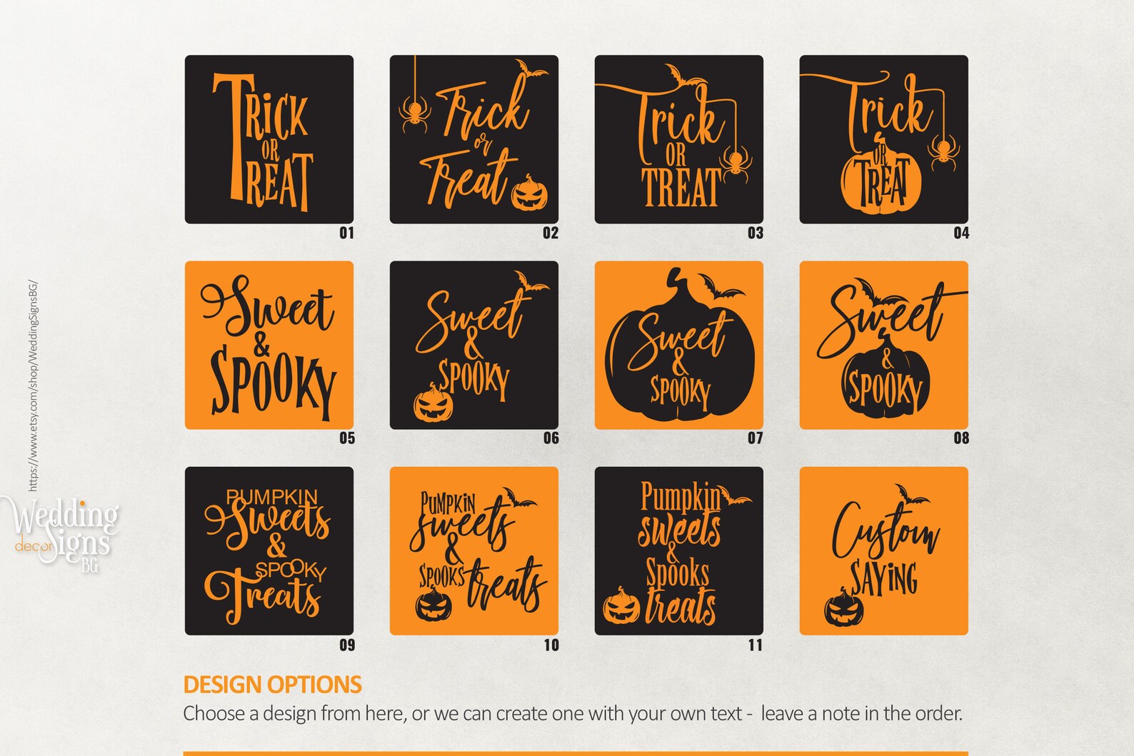 Halloween Decor Custom Signs Wood Sign Custom Wood Sign - Etsy