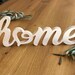 Wooden 'home' Sign Home Love Sign Home Letters Sign - Etsy