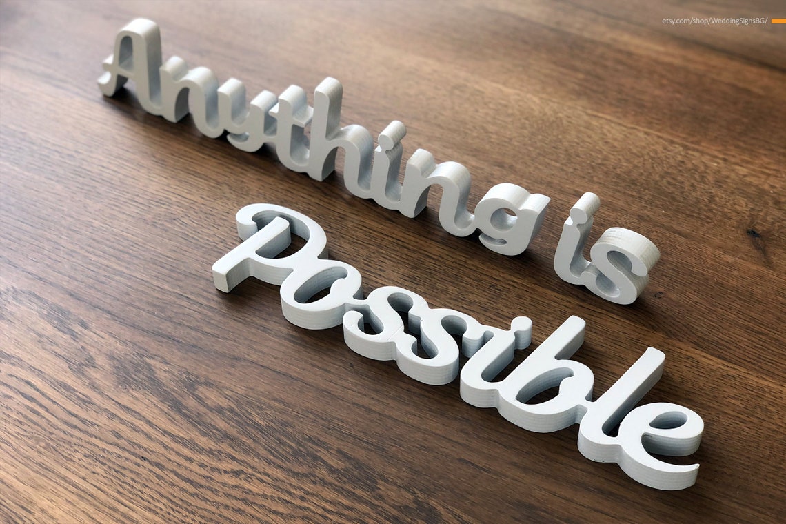 Small Wood Signs, Small Custom Wood Sign, Quote Signs for Shelf, 3 ...