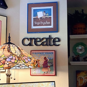 Customized Sign for Shelf, Standing Word Signs, Custom Standing Words ...