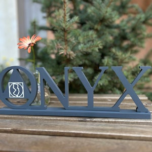 Wood Standing Logo Signs - Custom Business Logo Sign - Wood Letters for ...