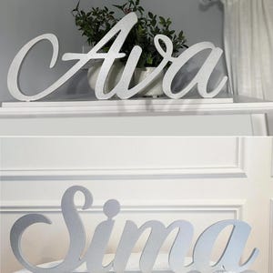 Personalized Name Sign / Custom Name Piece / Wooden Name Sign / Sweet ...