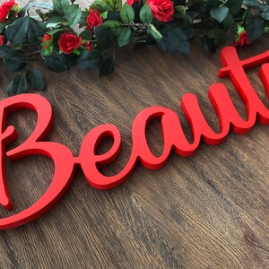 Custom 3D Name Wood Signs, Home Décor Sign, Wood Name Cutout, Custom ...