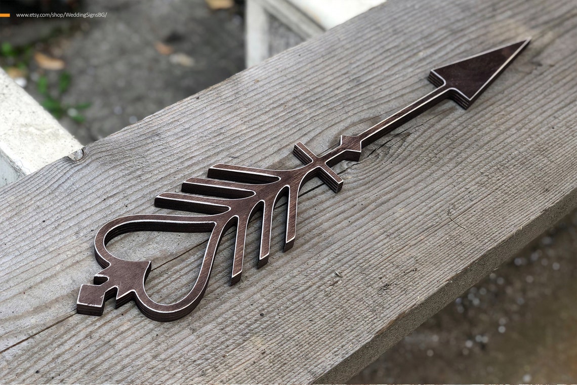 Arrow Wood Sign Home Décor Wall Art Decor Rustic Choose - Etsy