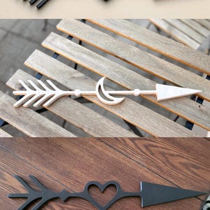 Arrow Wood Sign Home Décor Wall Art Decor Rustic - Choose Between 33 ...