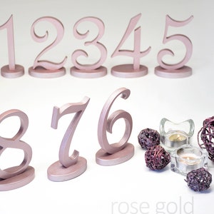 Beautiful Wooden Table Numbers for Your Wedding Reception, Wedding ...