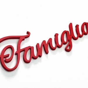 Italian Family Signs / Family is Everything / La Famiglia E Tutto ...