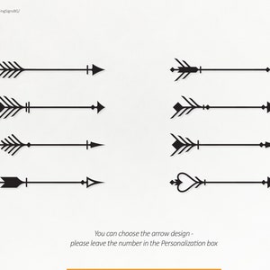 Arrow Name Sign | Personalized Arrow Wood Sign | Custom Arrows | Wall ...