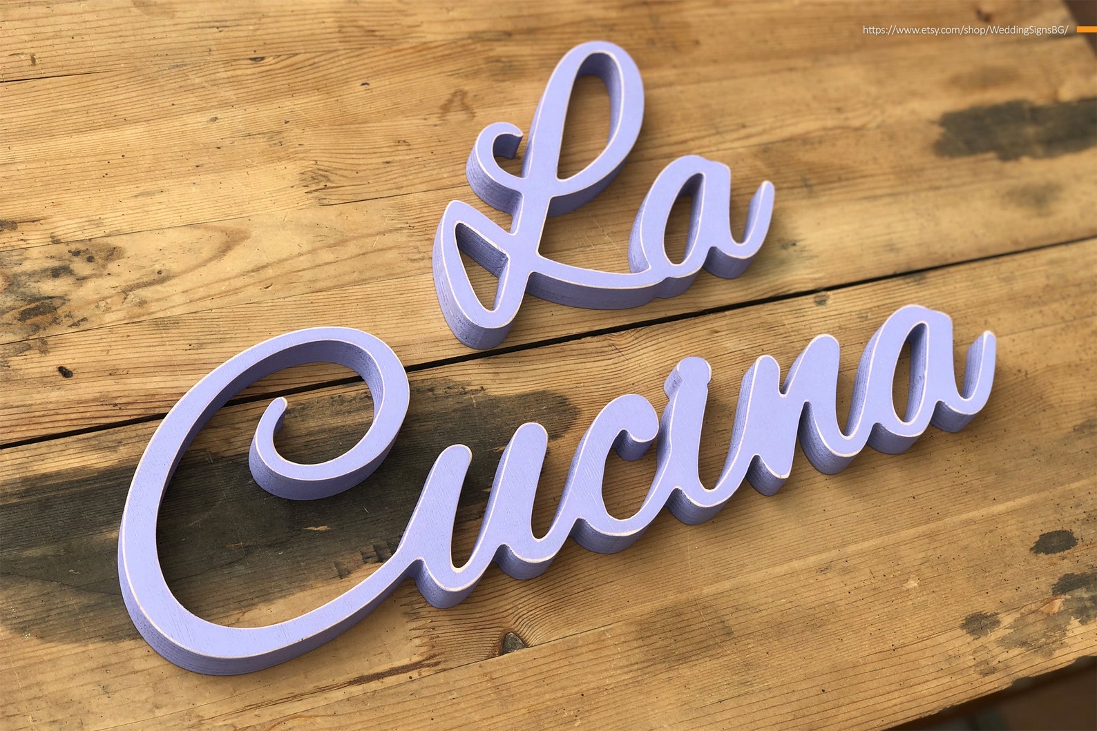 La Cucina Kitchen Sign La Cucina Sign Italian Italian | Etsy