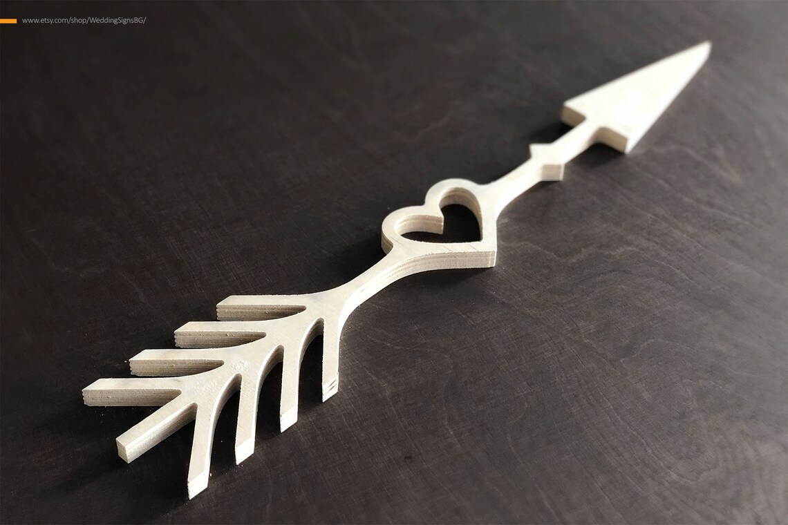 Arrow Wood Sign Arrow Wall Decor Arrow Wood Cutout Arrow - Etsy