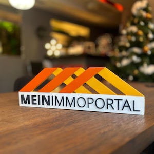 Wood Standing Logo Signs - Custom Business Logo Sign - Wood Letters for ...