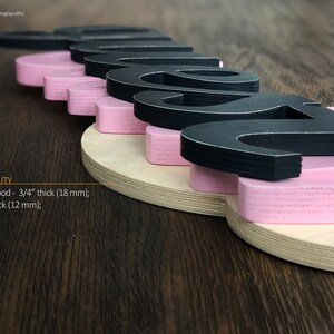 Custom Wooden Names or Words Custom Wood Names to Personalize - Etsy