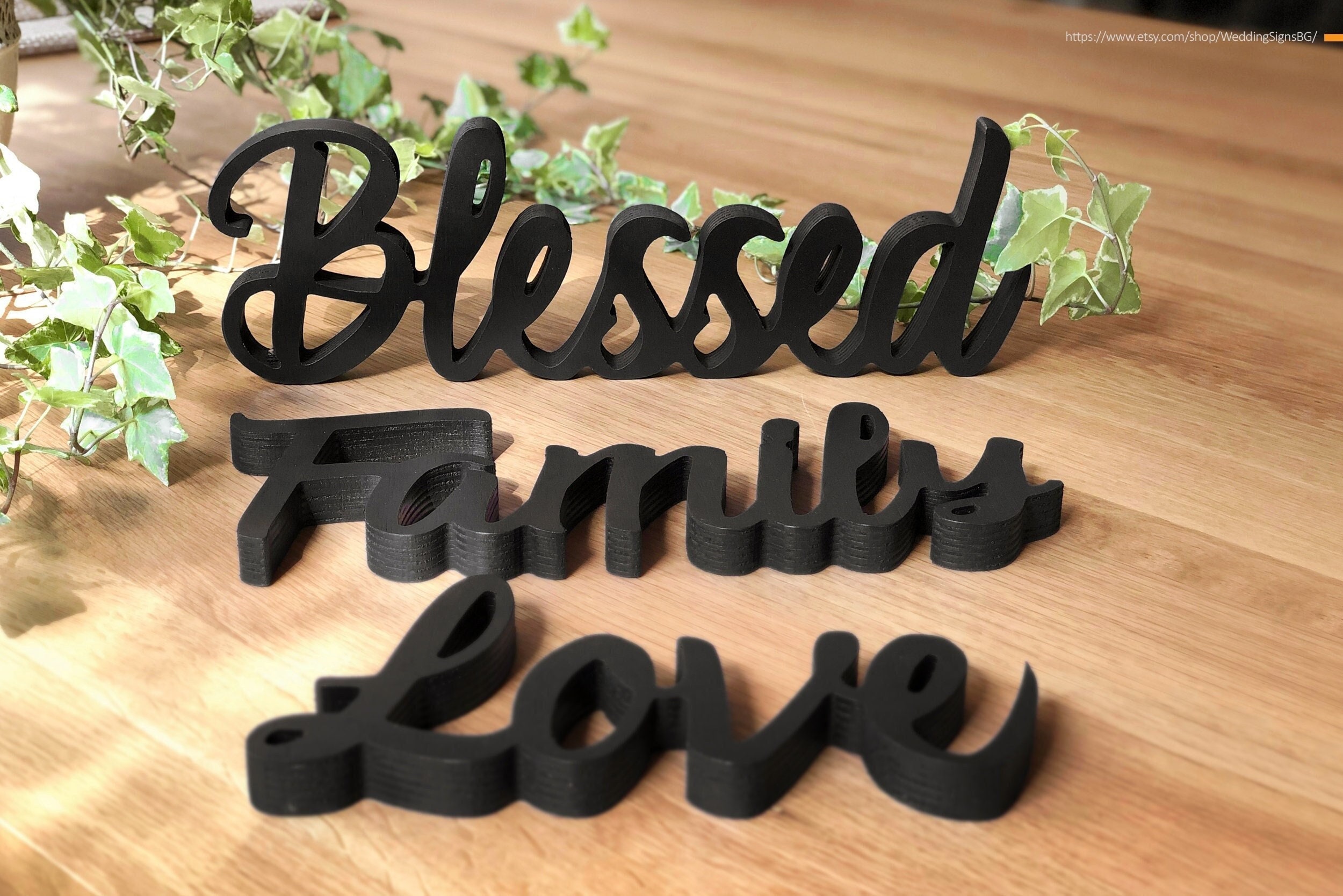 Made-to-order Wood Signs | Custom Words Sign | Personalized Gifts - Etsy