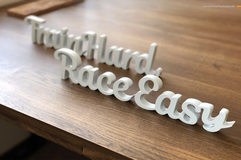 Small Wood Signs, Small Custom Wood Sign, Quote Signs for Shelf, 3 ...