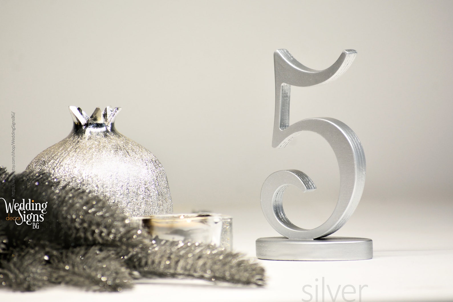 Self Standing Table Numbers Wedding Reception Numbers Gold - Etsy