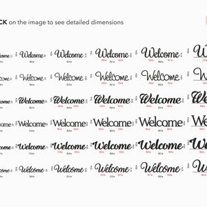 Large Self-standing Welcome Sign | Wooden Welcome Sign | Entrance Room ...