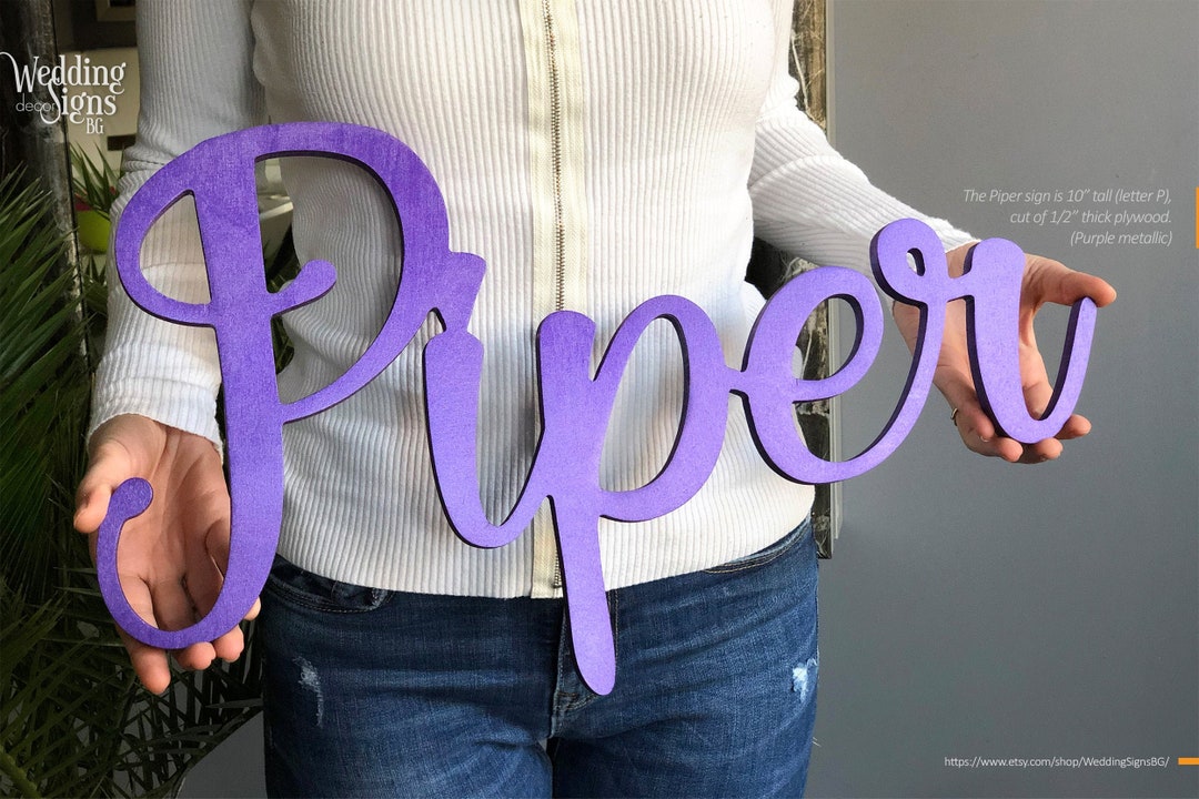 Custom Wooden Names or Words Custom Wood Names to Personalize - Etsy