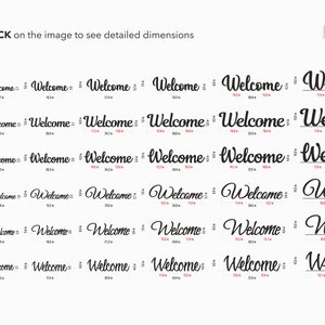 Large Self-standing Welcome Sign | Wooden Welcome Sign | Entrance Room ...